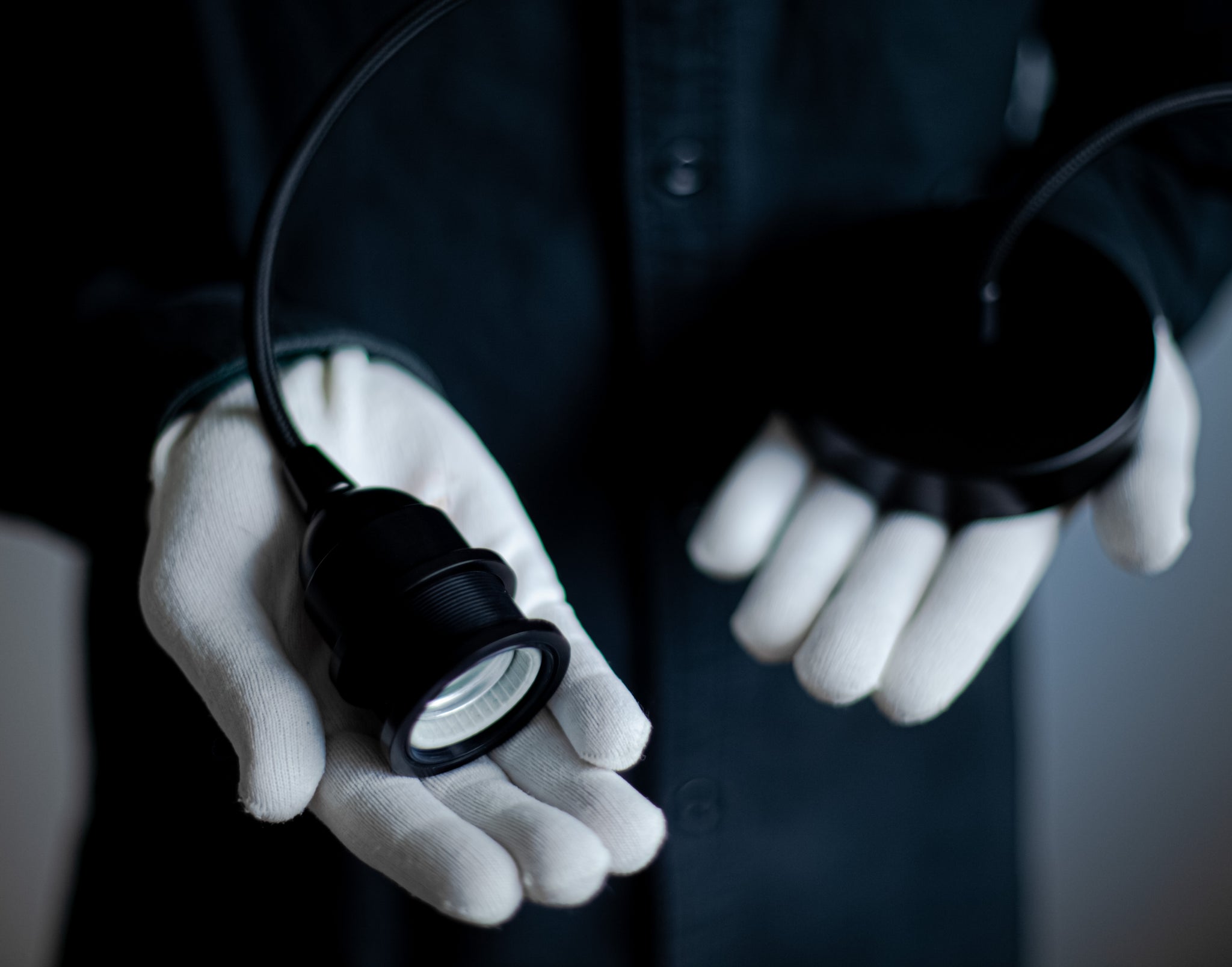 Mount Lighting Fixture For Chandelier Solid Brass / Black Anodized Alu ...