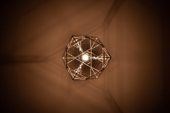 Projected Octahedron Exclusive Geometric Glass Chandelier – Simon Mag